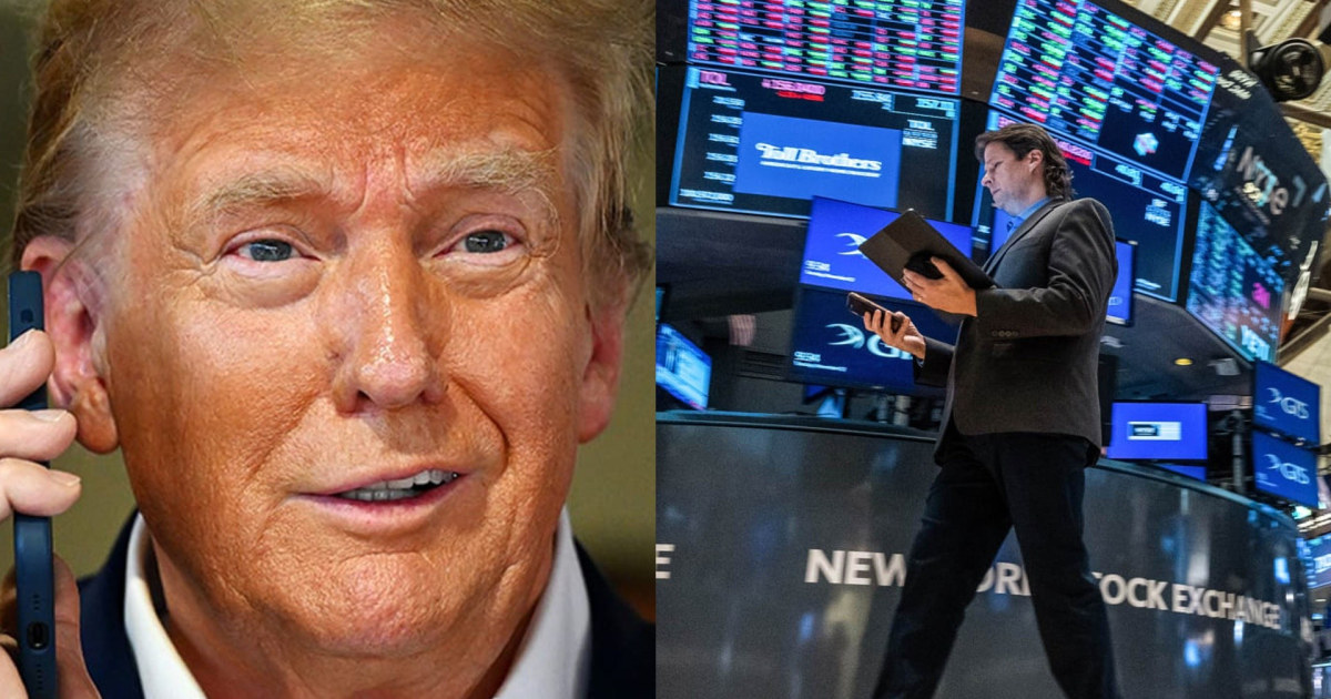 Markets roiled by Trump's tariff threats against E.U. and Apple