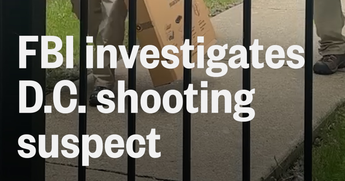 FBI investigates Capital Jewish Museum shooting suspect