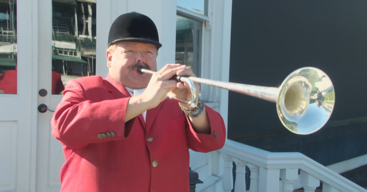 Kentucky Derby bugler describes sounding the call on race day