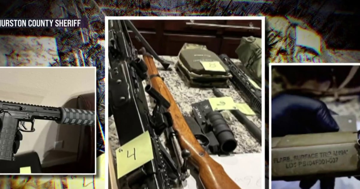 Washington state raid after two men attempt to rob military base ...