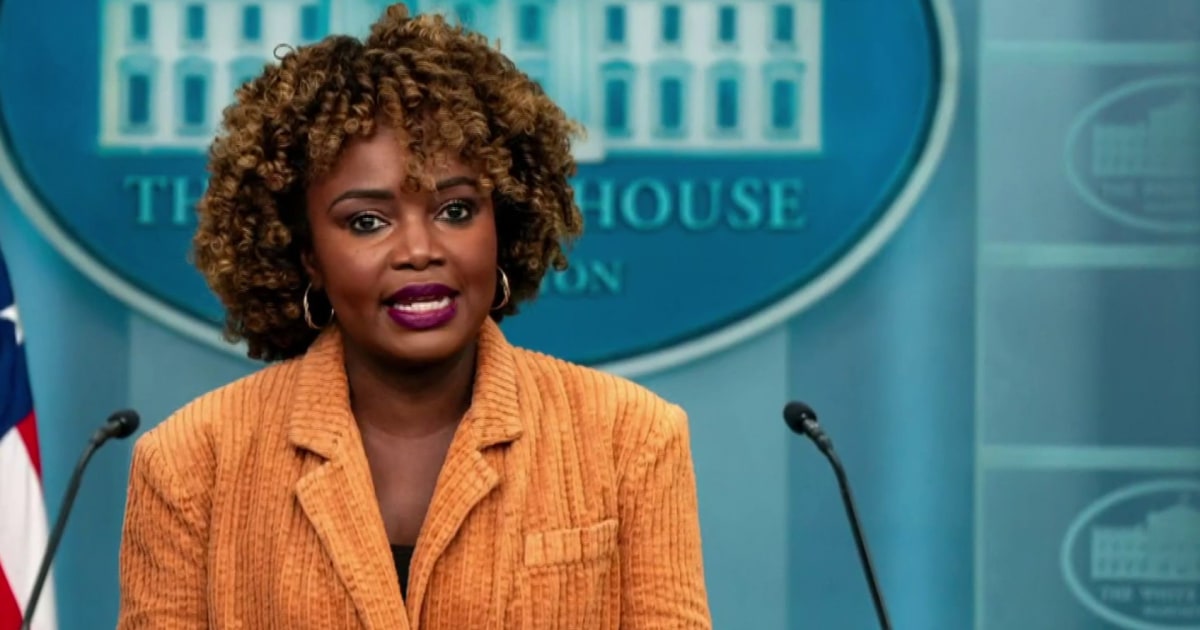 Karine Jean-Pierre says she is leaving the Democratic Party