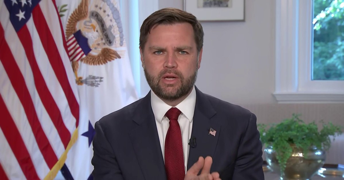 Vice Pres. Vance says US has 'substantially delayed' Iran's nuclear ...