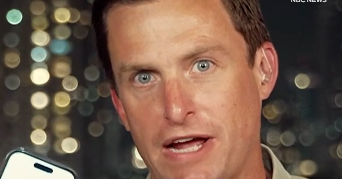 Matt Bradley receives Israel alert text during Iran's retaliatory strikes