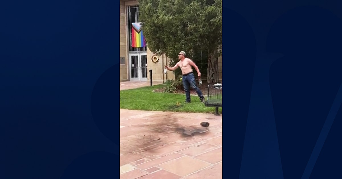 Video shows aftermath and arrest of suspected Boulder attacker