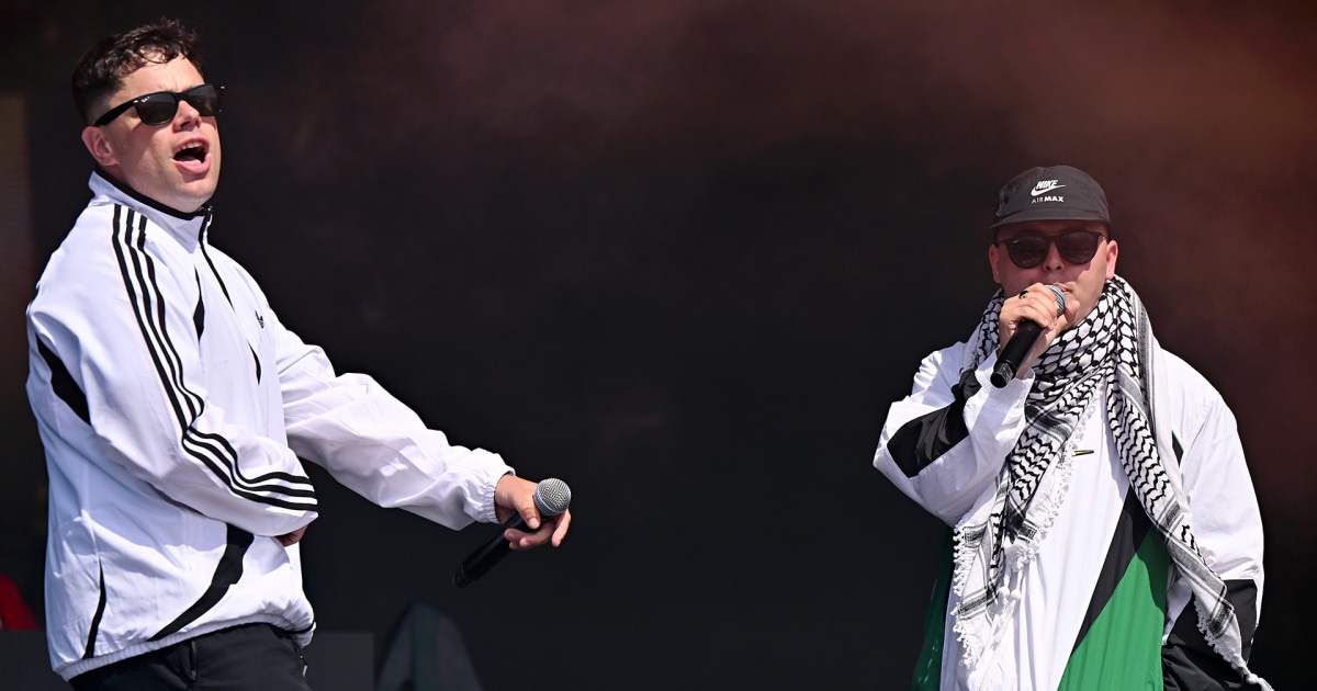 Fans react to Kneecap's controversial performance at Glastonbury Festival