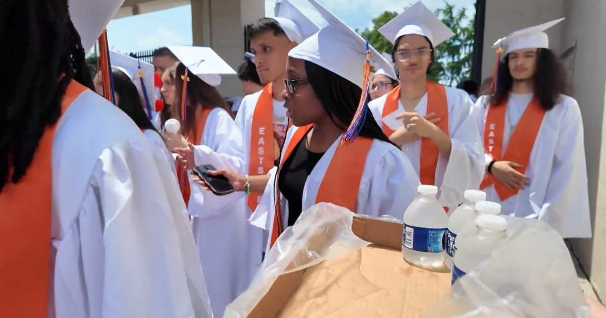 Extreme heat causes illness at New Jersey graduation