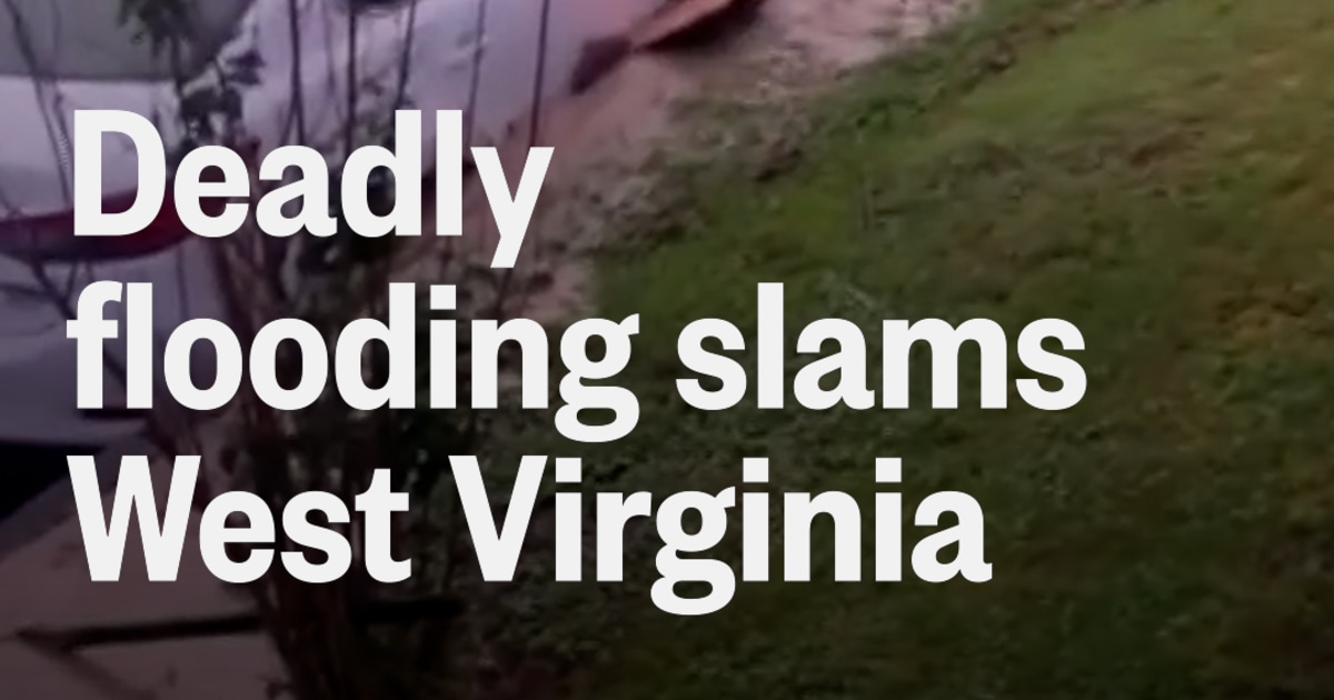 Flooding leaves multiple people dead in West Virginia