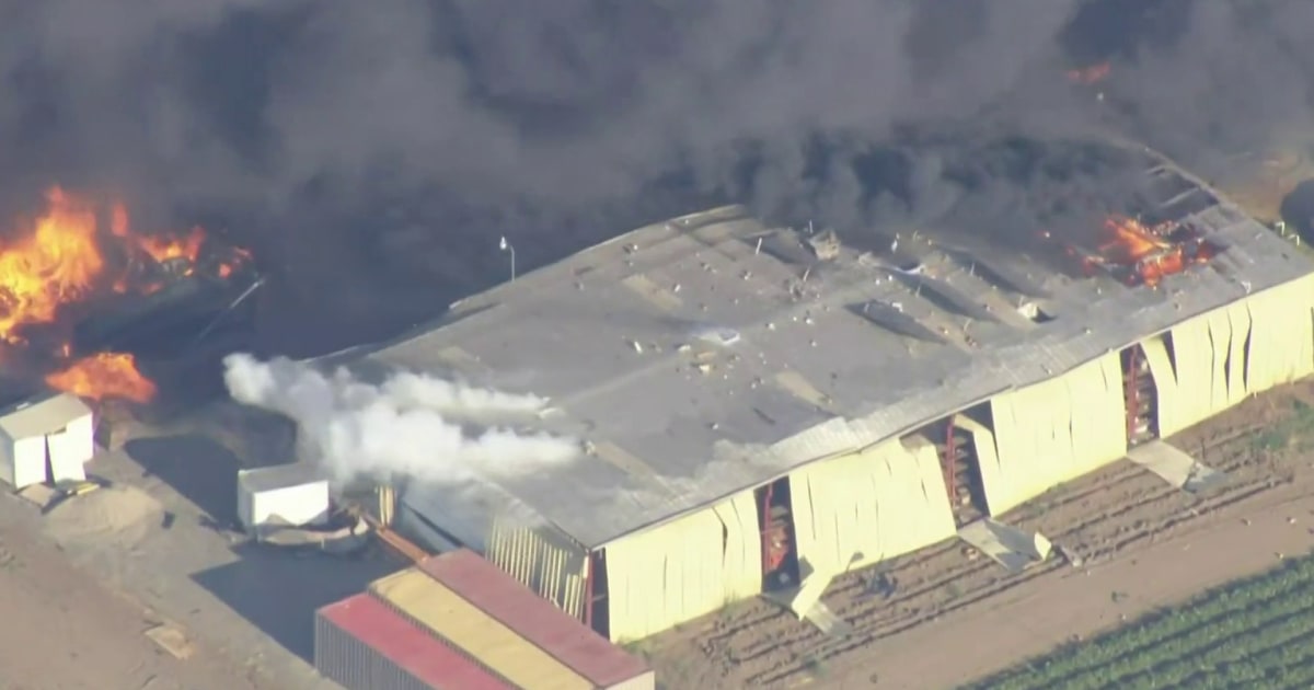 Seven people missing after explosion at fireworks facility