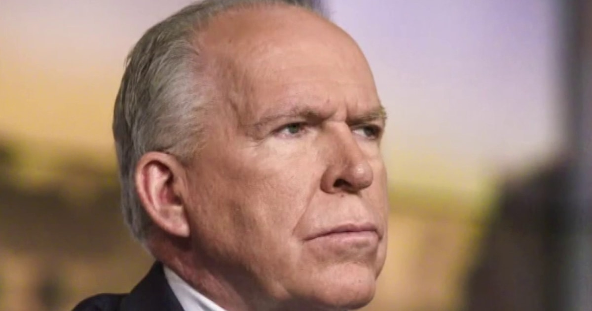 John Brennan makes first public comments since Trump’s DOJ announced ...