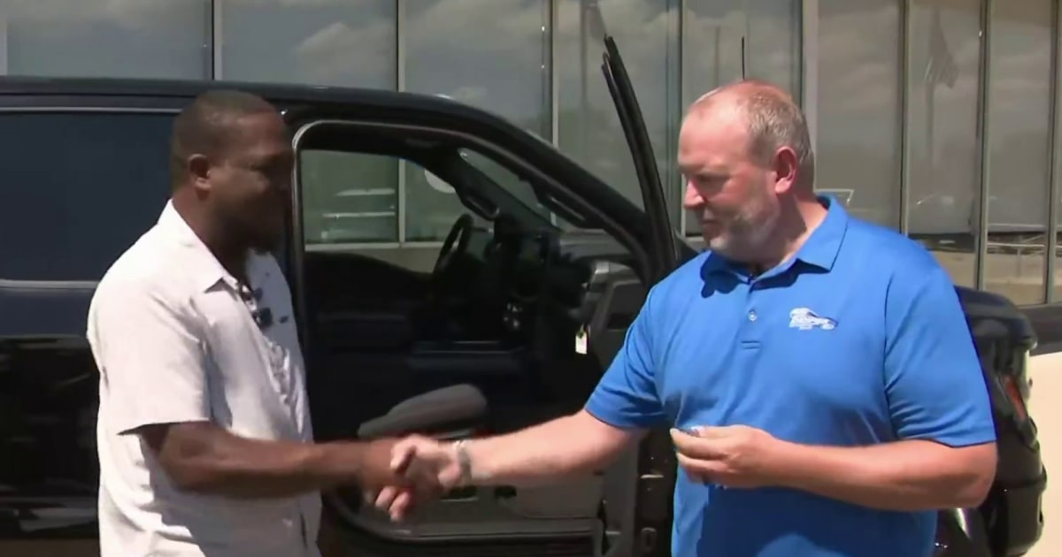 Deacon who helped prevent church shooting receives new truck