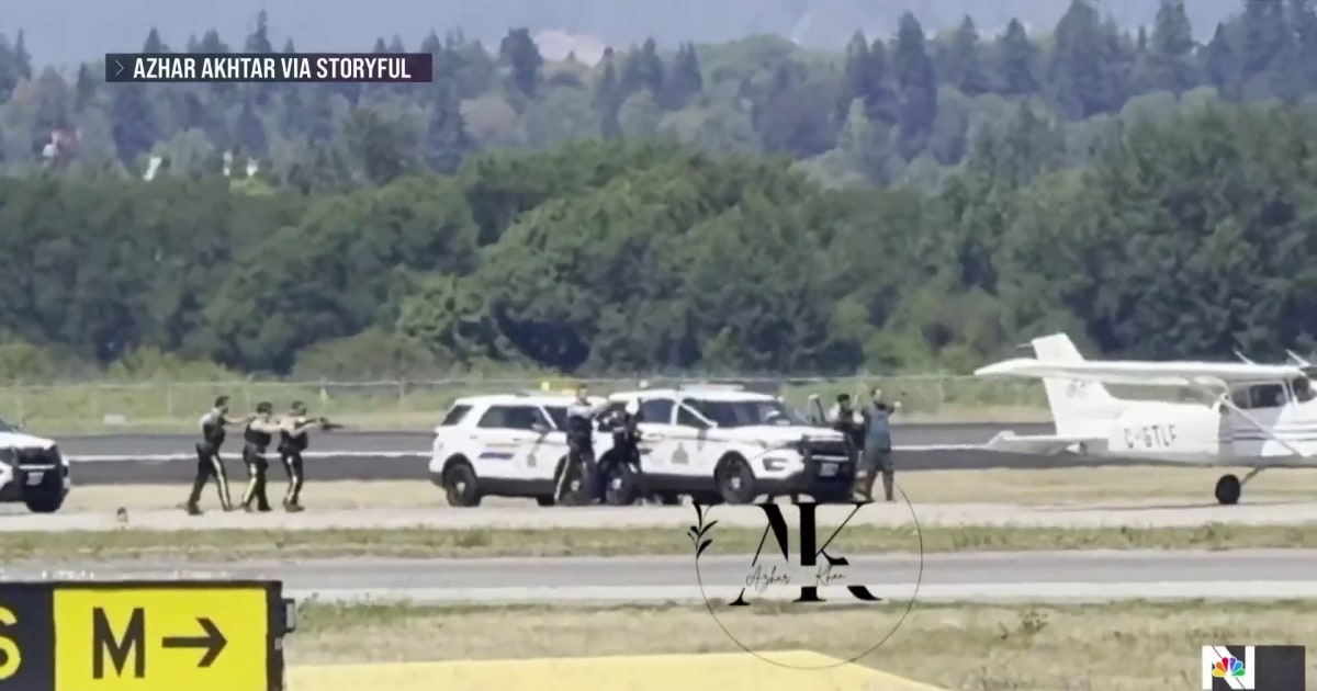 Suspect taken into custody after stealing small plane in Canada