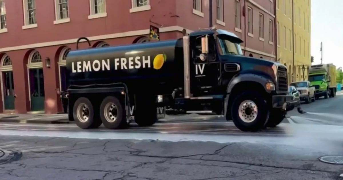 New Orleans waste management project brings lemon fresh scent to streets