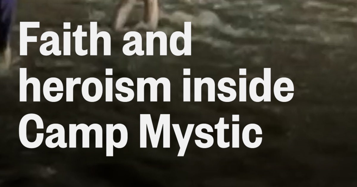 Faith and heroism inside Camp Mystic