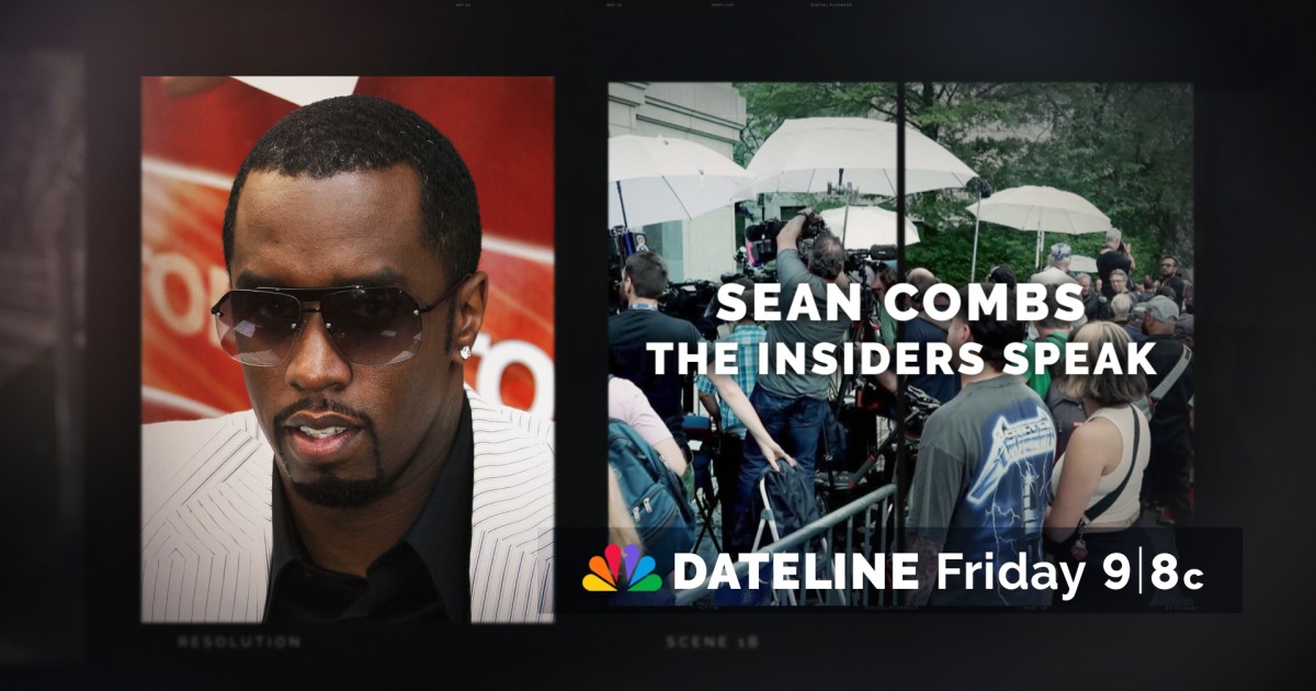 DATELINE FRIDAY SNEAK PEEK | Sean Combs: The Insiders Speak