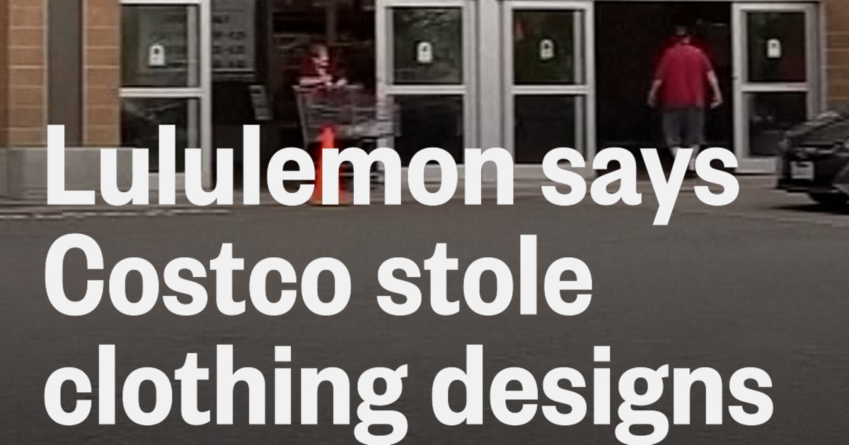 Lululemon says Costco stole clothing designs