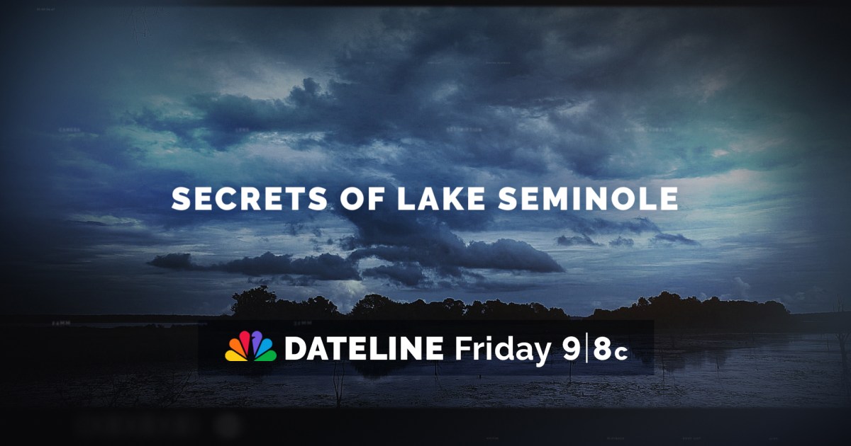 DATELINE FRIDAY SNEAK PEEK: Secrets of Lake Seminole