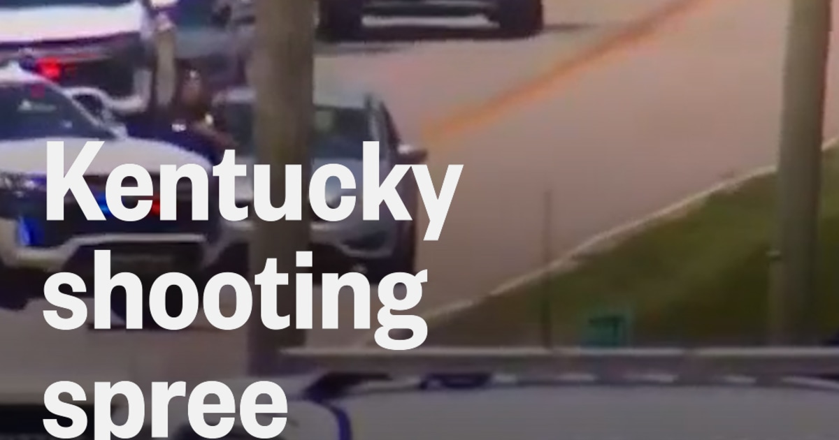 Kentucky shooting spree leaves 3 dead, including gunman