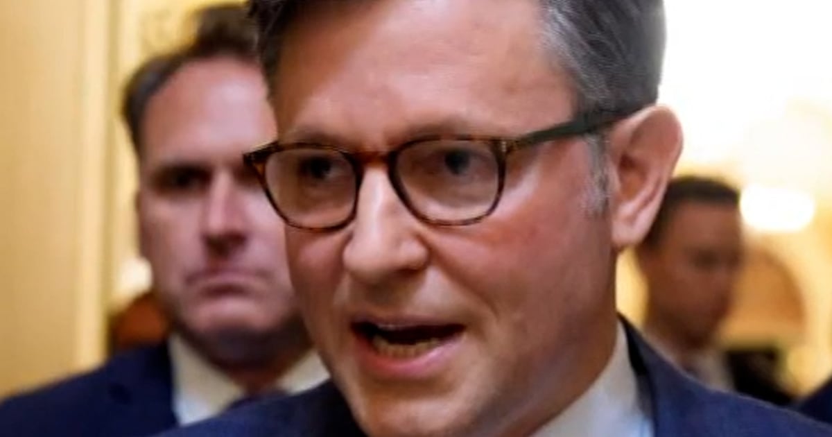 House Speaker Johnson calls for recess one day early