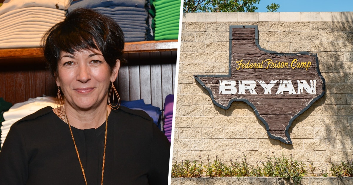 Ghislaine Maxwell moved to minimum security prison after DOJ meeting