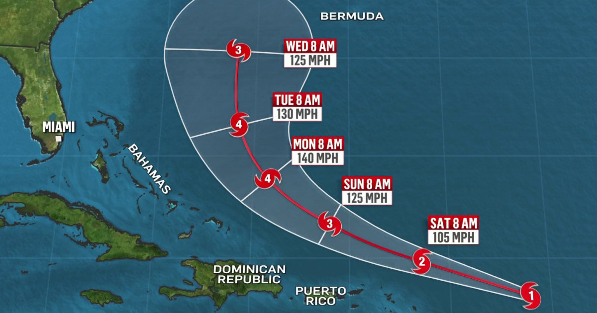 Erin becomes first hurricane of the 2025 season
