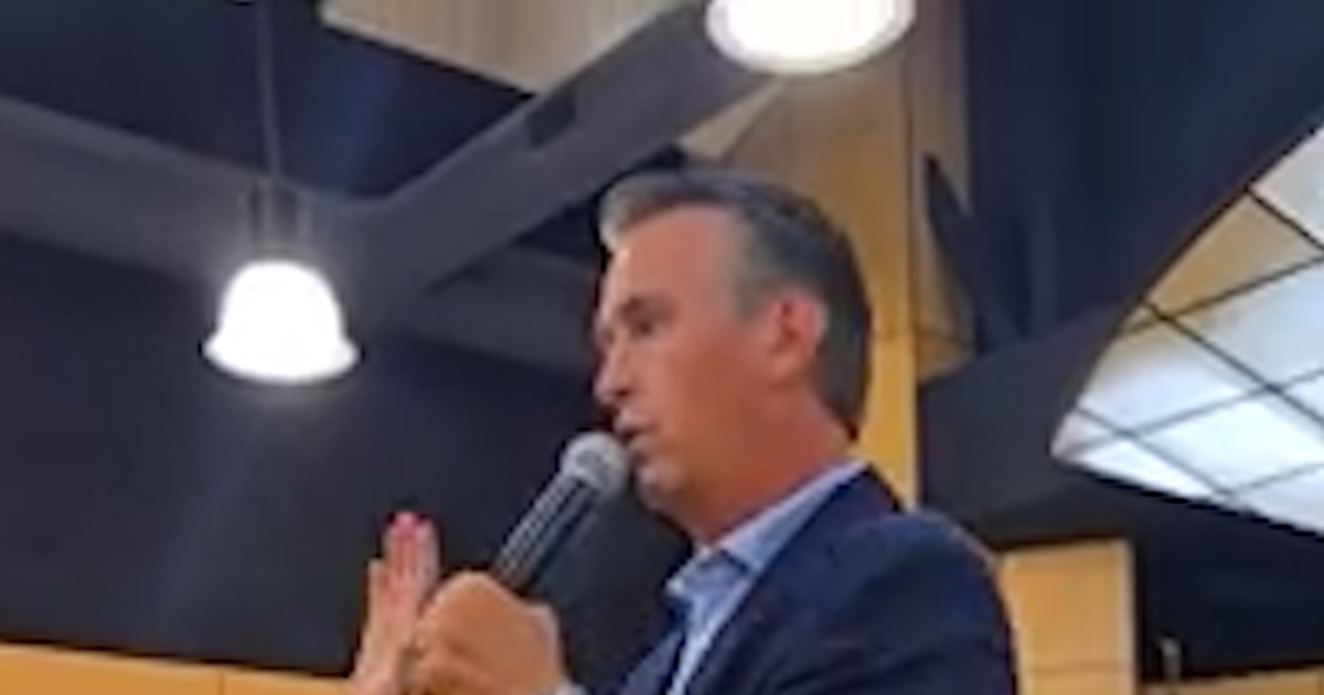 Rep. Barry Moore heckled during Alabama town hall