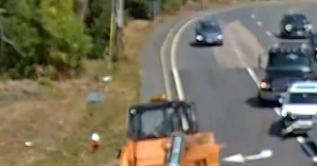 Out-of-control loader crashes through busy intersection