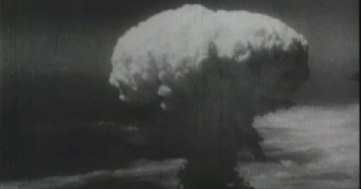 Hiroshima and Nagasaki devastated by atomic bombs in 1945