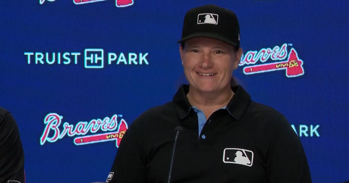 Jen Pawol reflects on making history as the first MLB female umpire