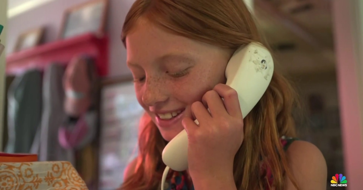 Maine mom creates landline pod for her children