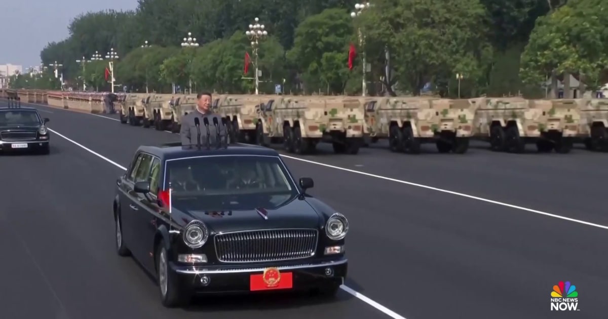 Chinese military parade showcases nuclear capabilities and stirs ...