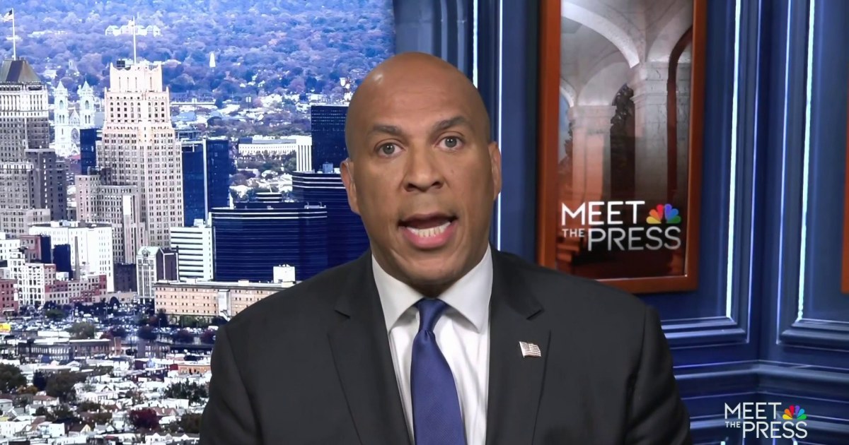 Sen. Cory Booker says ‘all’ of Trump’s Cabinet should resign: Full ...