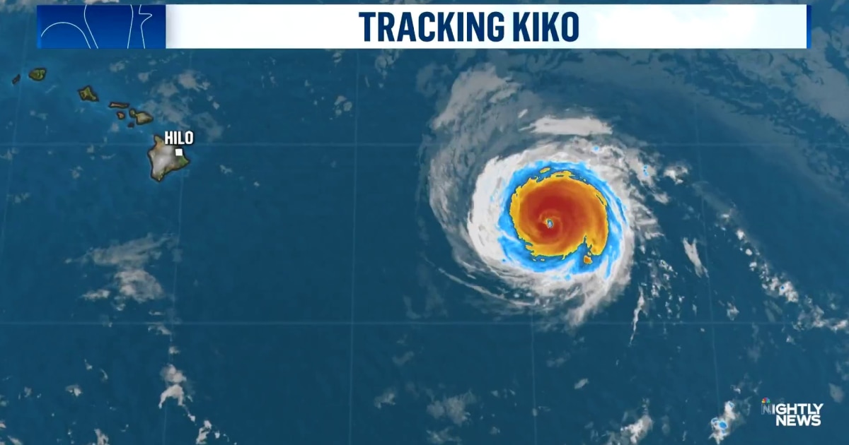 Hawaii braces for dangerous conditions from Hurricane Kiko