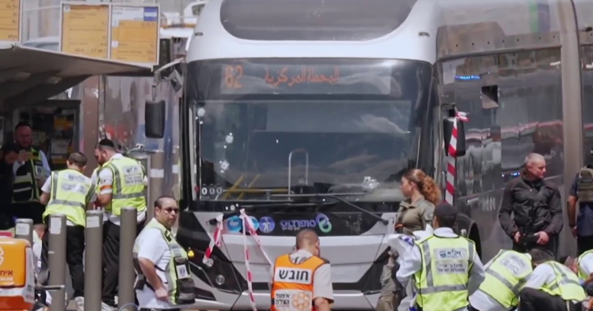 Six Israelis killed in terror attack at bus stop