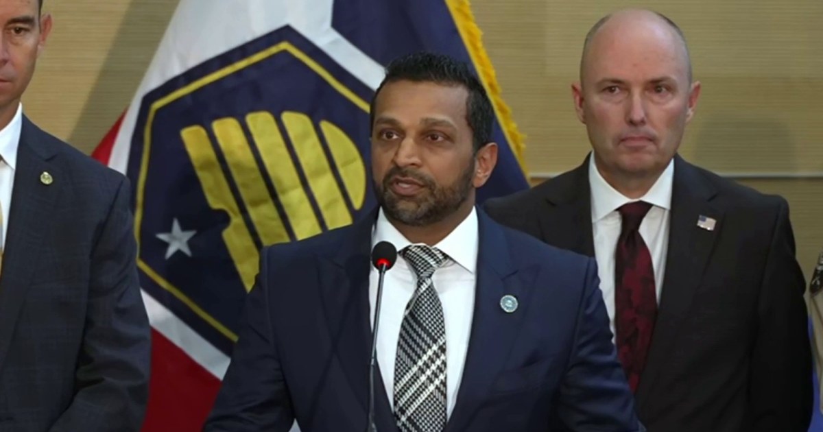 FBI Dir. Patel details release of information and investigation in Kirk ...