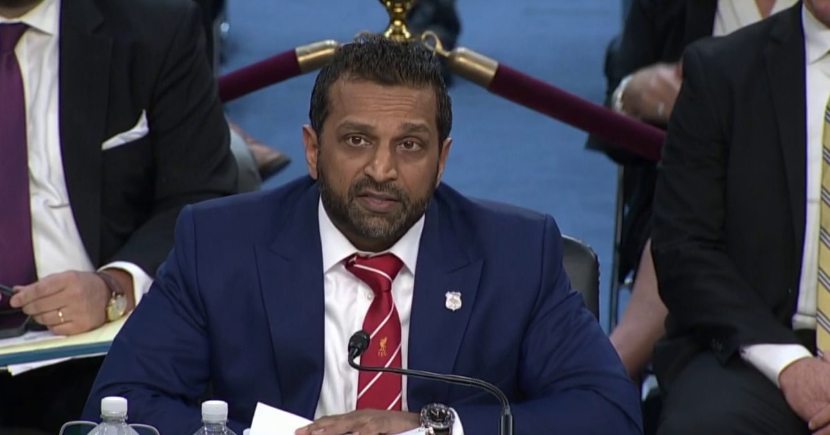 Patel testifies on suspect in Kirk shooting during heated Senate hearing