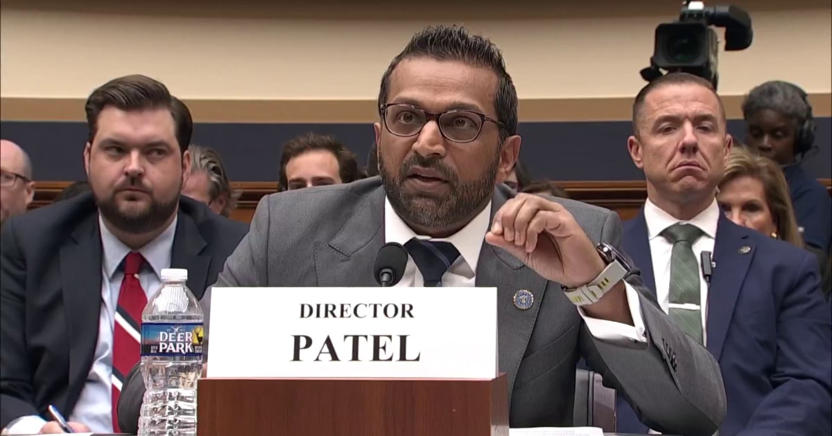 Patel says courts are preventing release of Epstein files