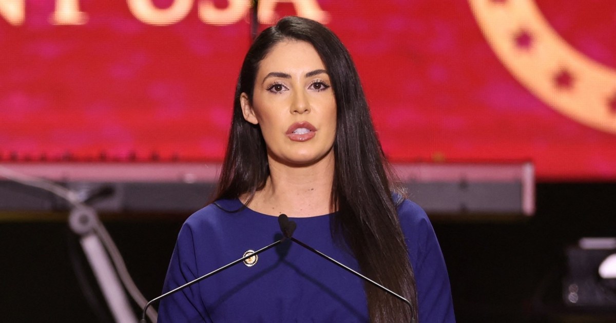 Rep. Anna Paulina Luna speaks at Charlie Kirk memorial