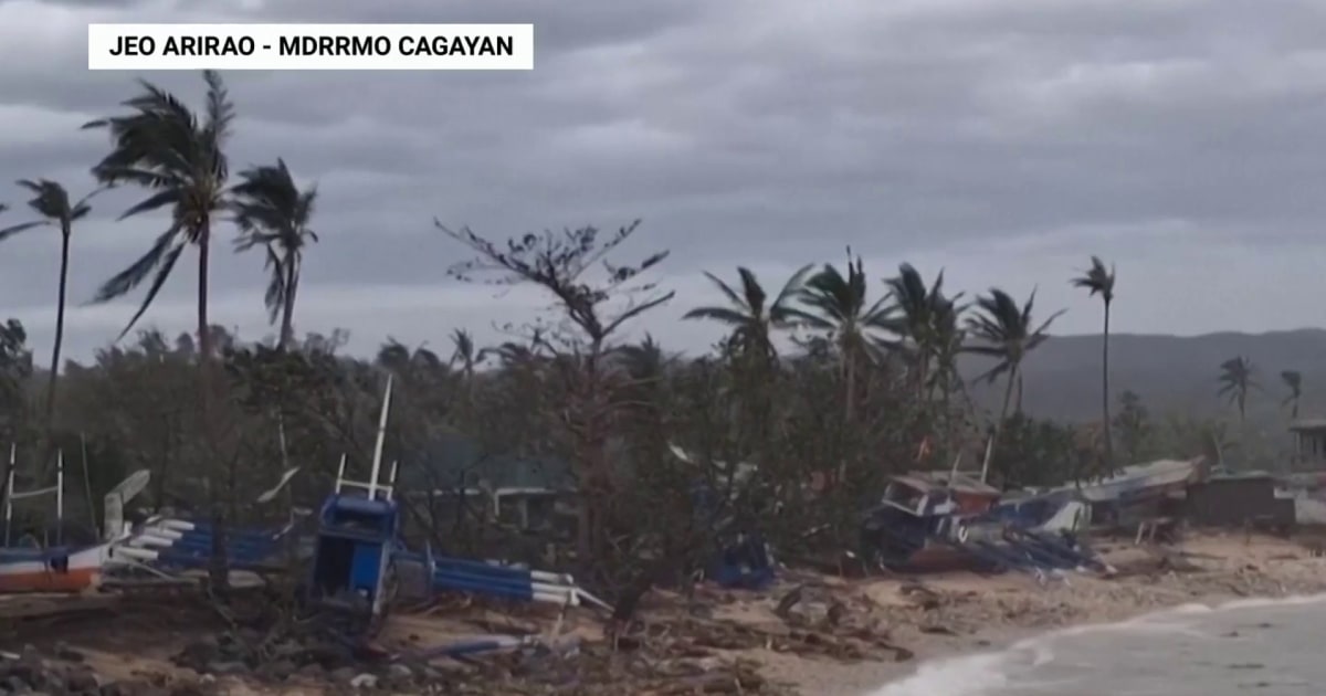 Typhoon Ragasa pummels parts of Taiwan and the Philippines