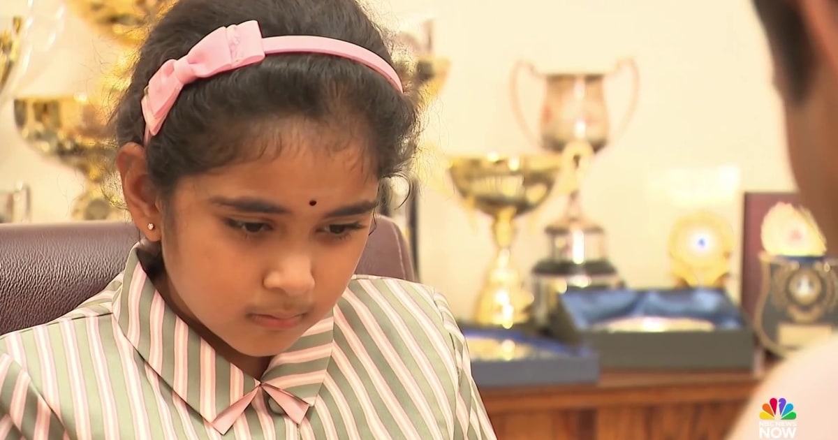 10-year-old chess prodigy makes history
