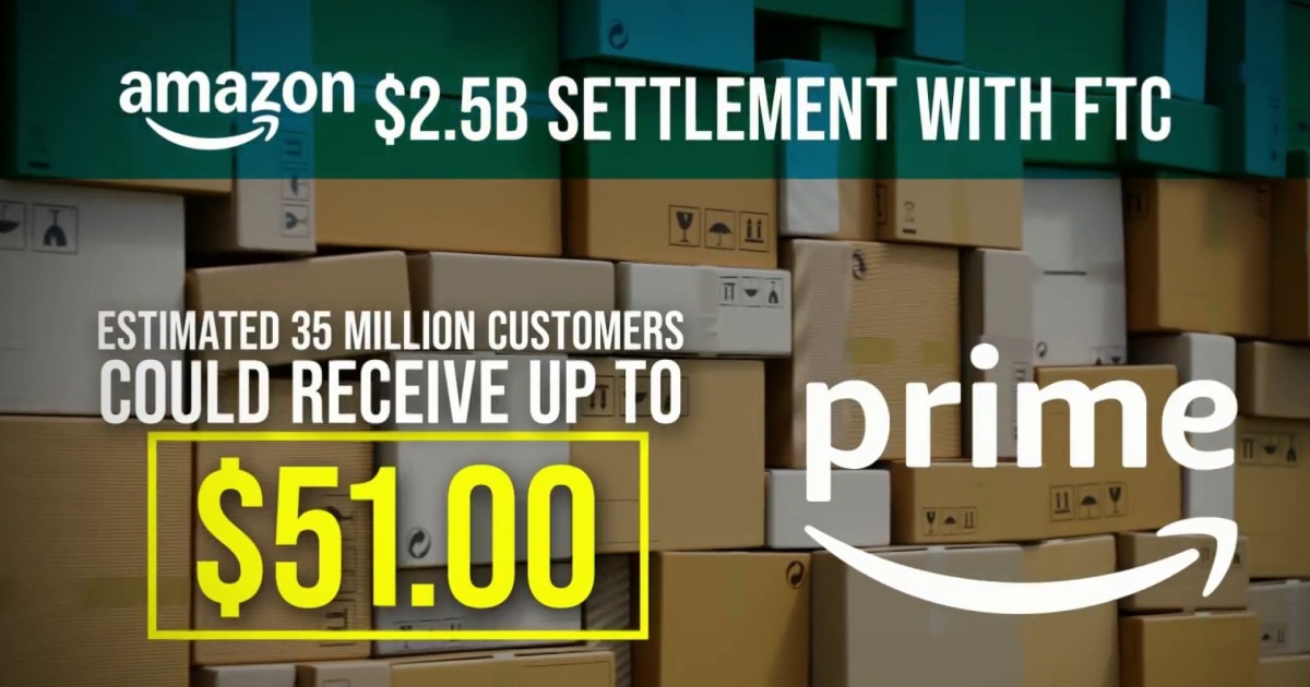 Amazon agrees to pay $2.5 billion to settle FTC lawsuit
