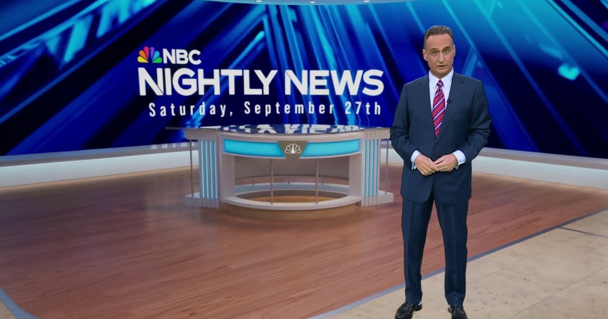 Nightly News Full Broadcast (September 27th)