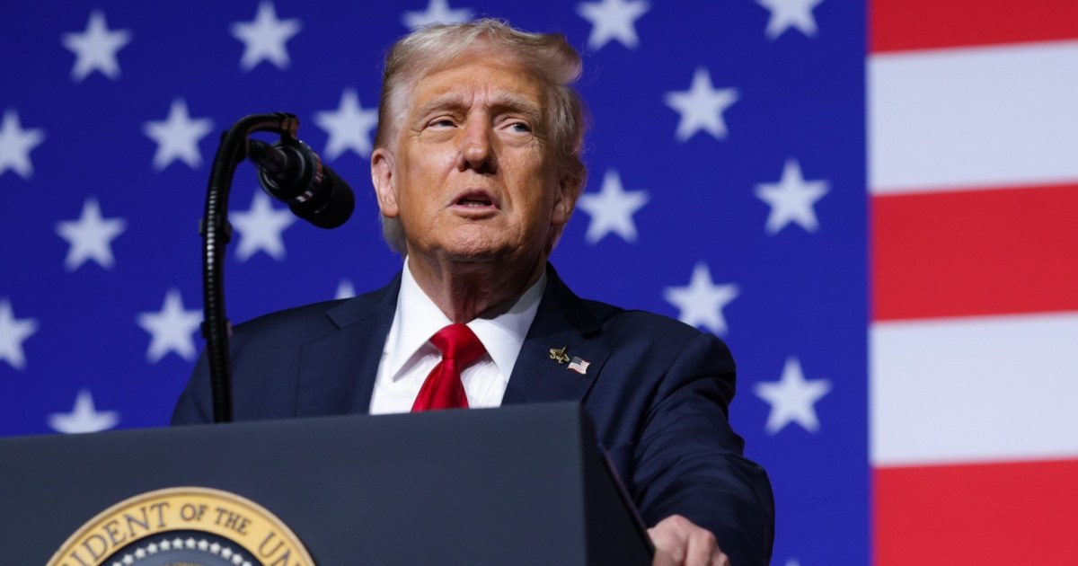 Trump's opening remarks draw chuckles from military leaders