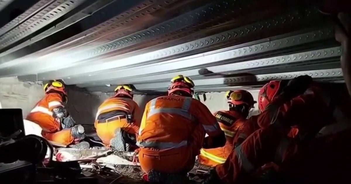 Urgent search underway for students after deadly school building collapse