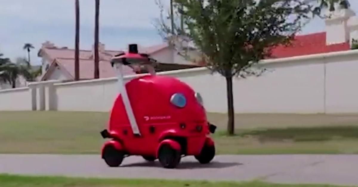 DoorDash unveils new delivery robot in Phoenix area