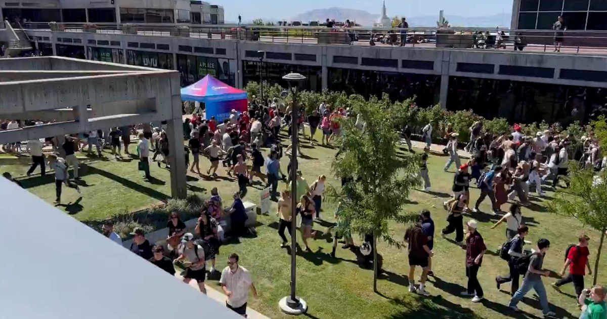 Video shows Kirk shooting, crowd dispersing at Utah event