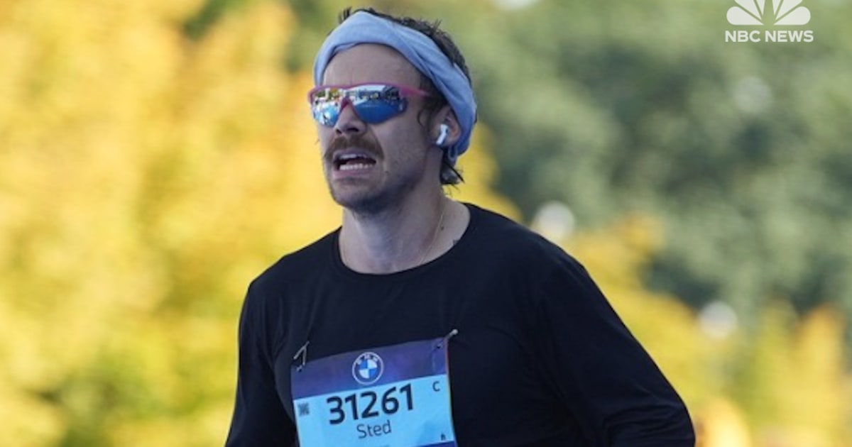 Harry Styles runs the Berlin Marathon in under 3 hours