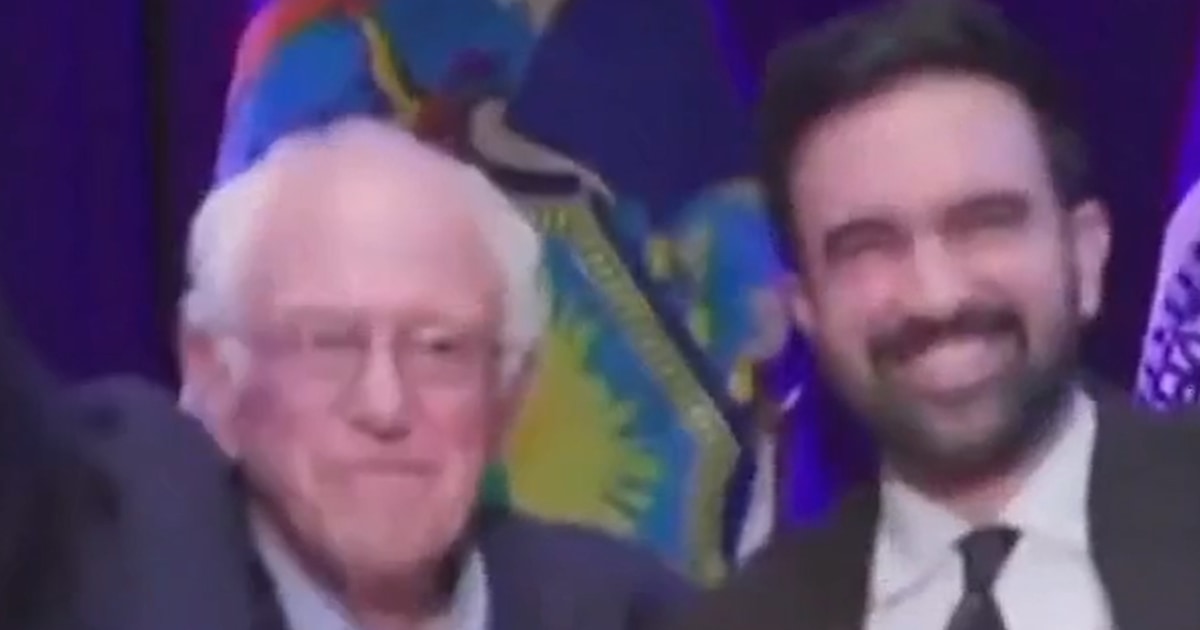 Zohran Mamdani campaigns with Bernie Sanders