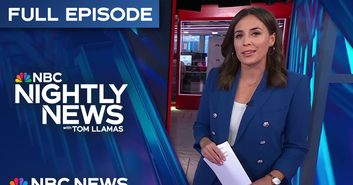 Nightly News Full Broadcast (September 1st)
