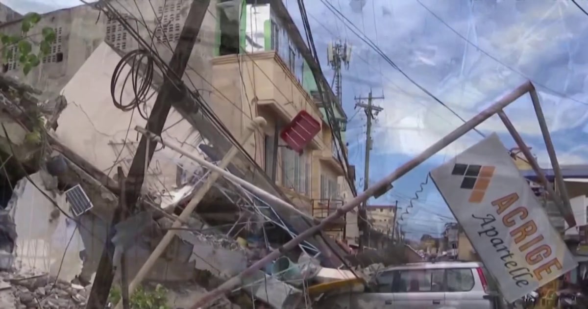 Search for survivors in Philippines after deadly earthquake