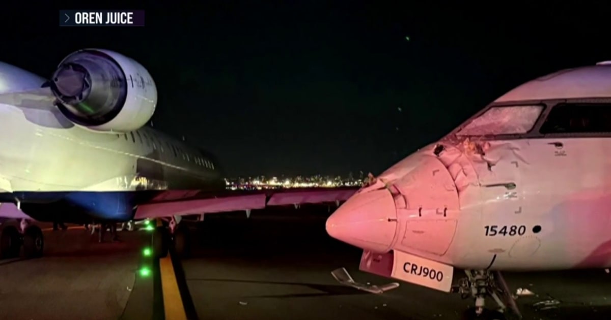Delta jets collide on tarmac at LGA Airport